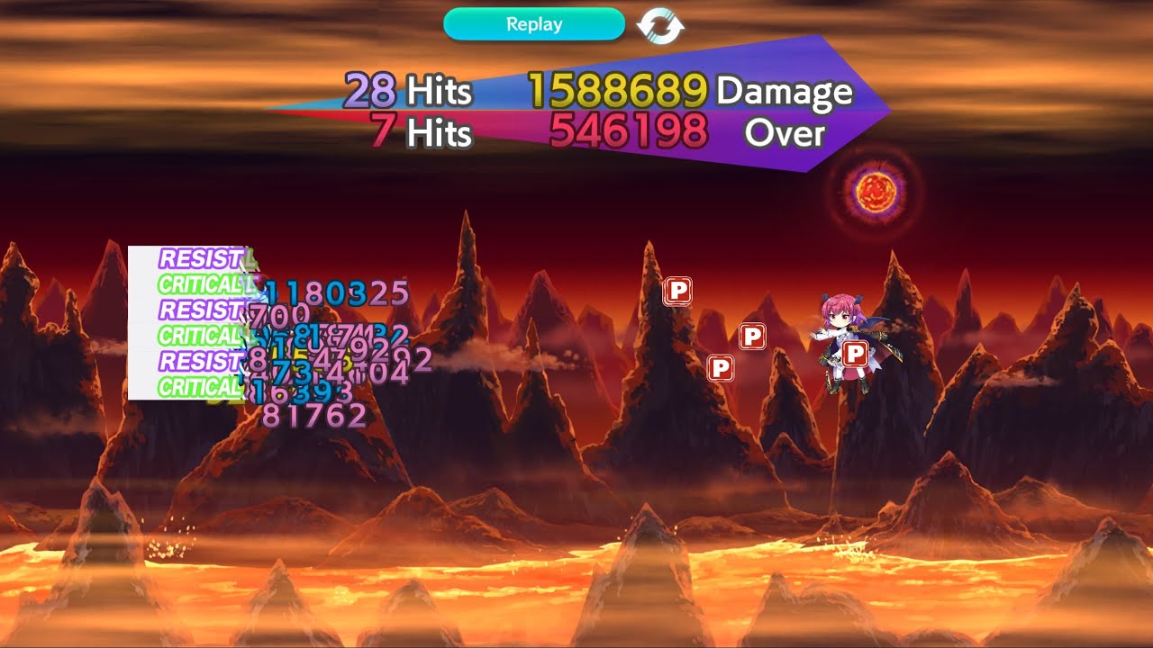 Touhou LostWord |『 Fire EX 』12 SP E1 Koakuma Clear - YouTube