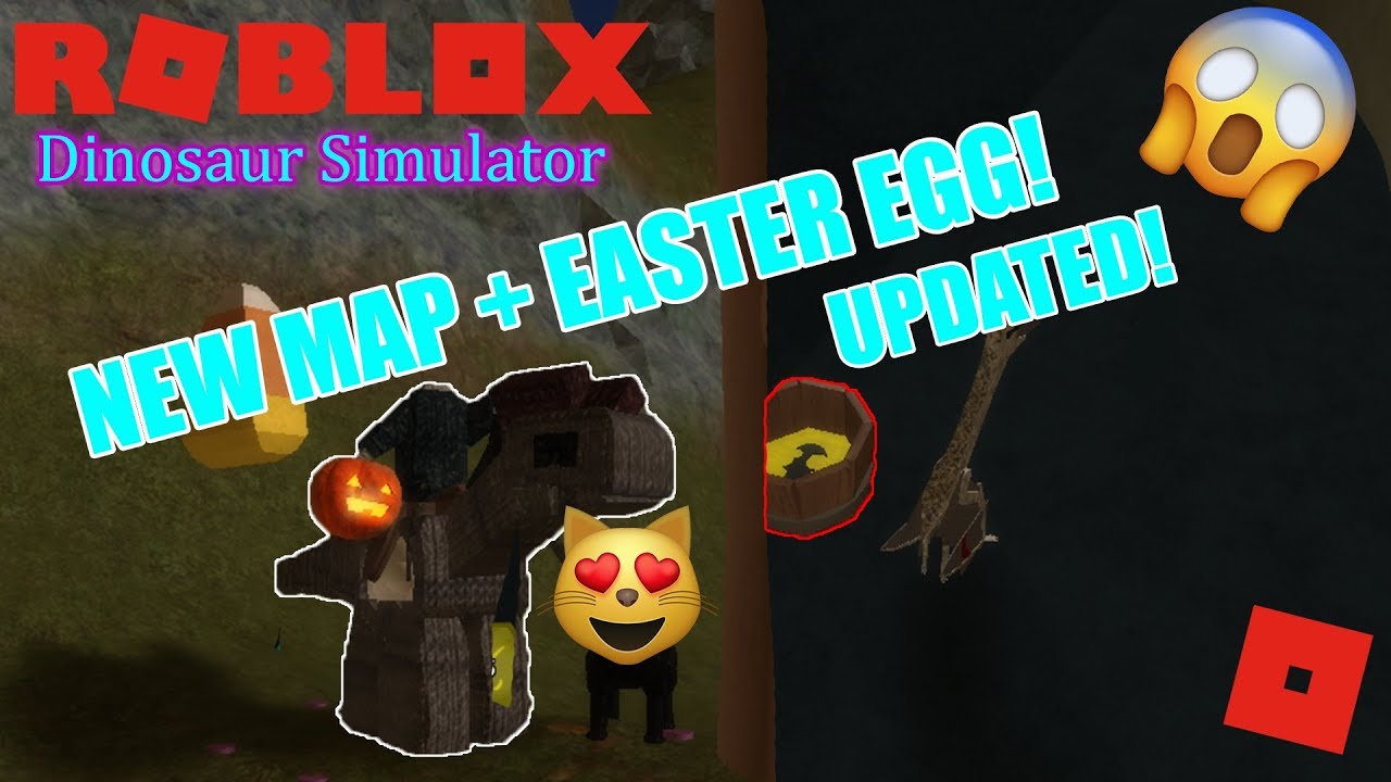 Roblox Dinosaur Simulator - NEW MAP + EASTER EGG [UPDATED!] - YouTube