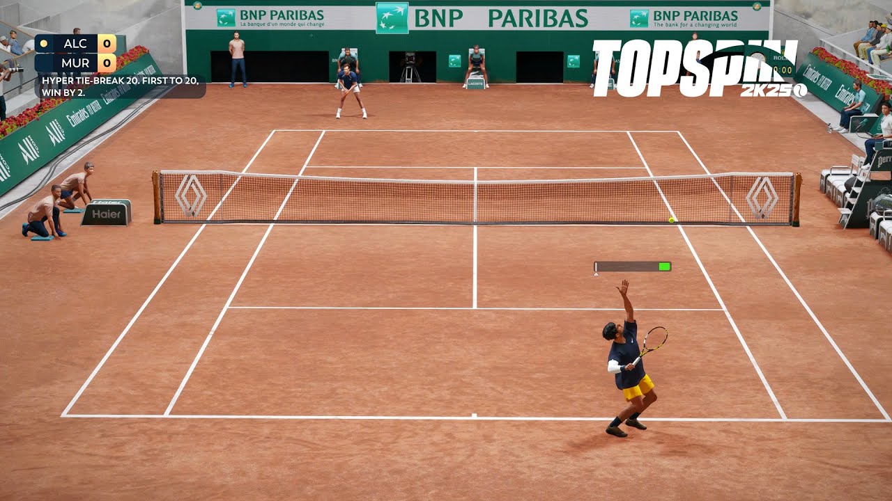 Top Spin 2K25 - Carlos Alcaraz Vs Andy Murray I HYPER TIE BREAK I ...