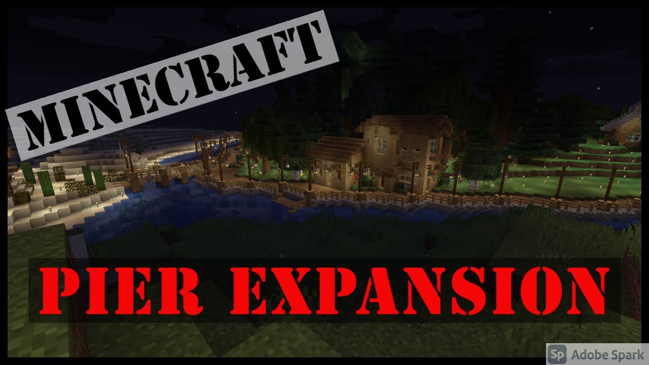 MINECRAFT - Building at the Pier - YouTube