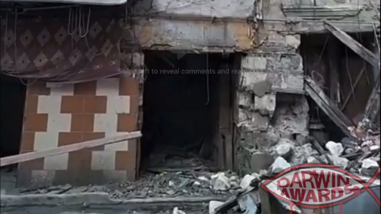 By hand building demolition - YouTube