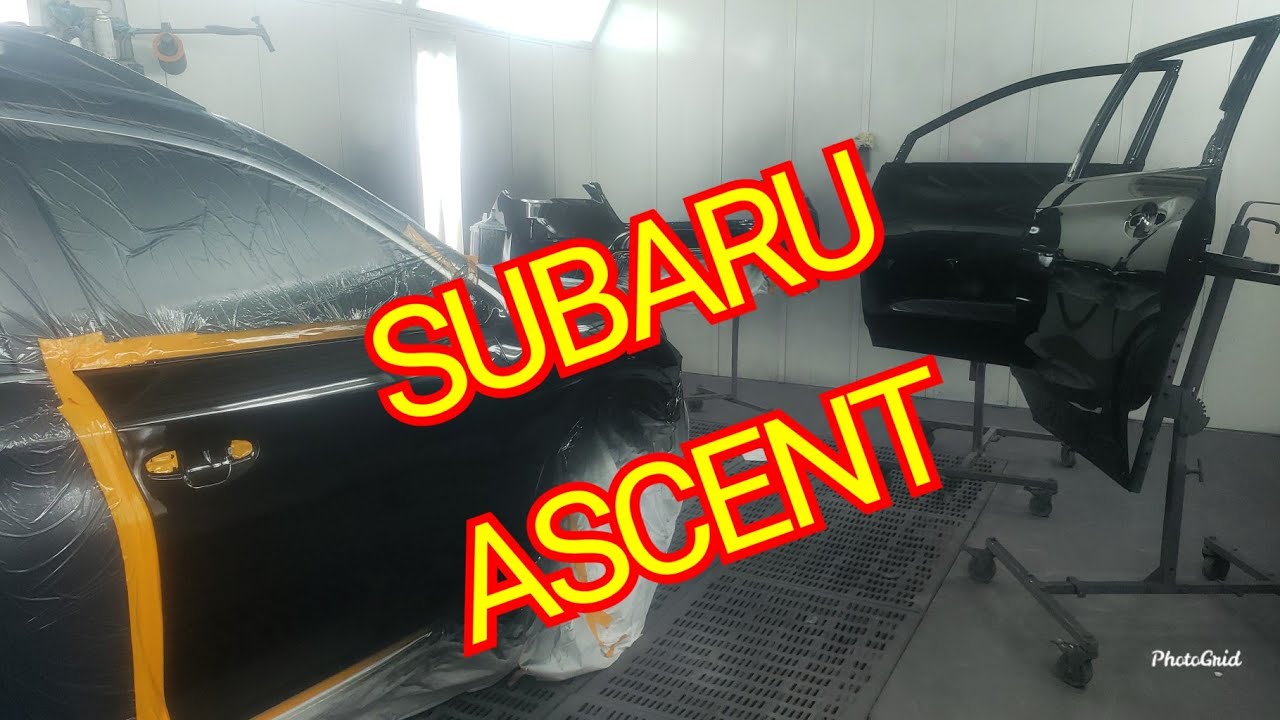 SUBARU ASCENT PAINT JOB - YouTube