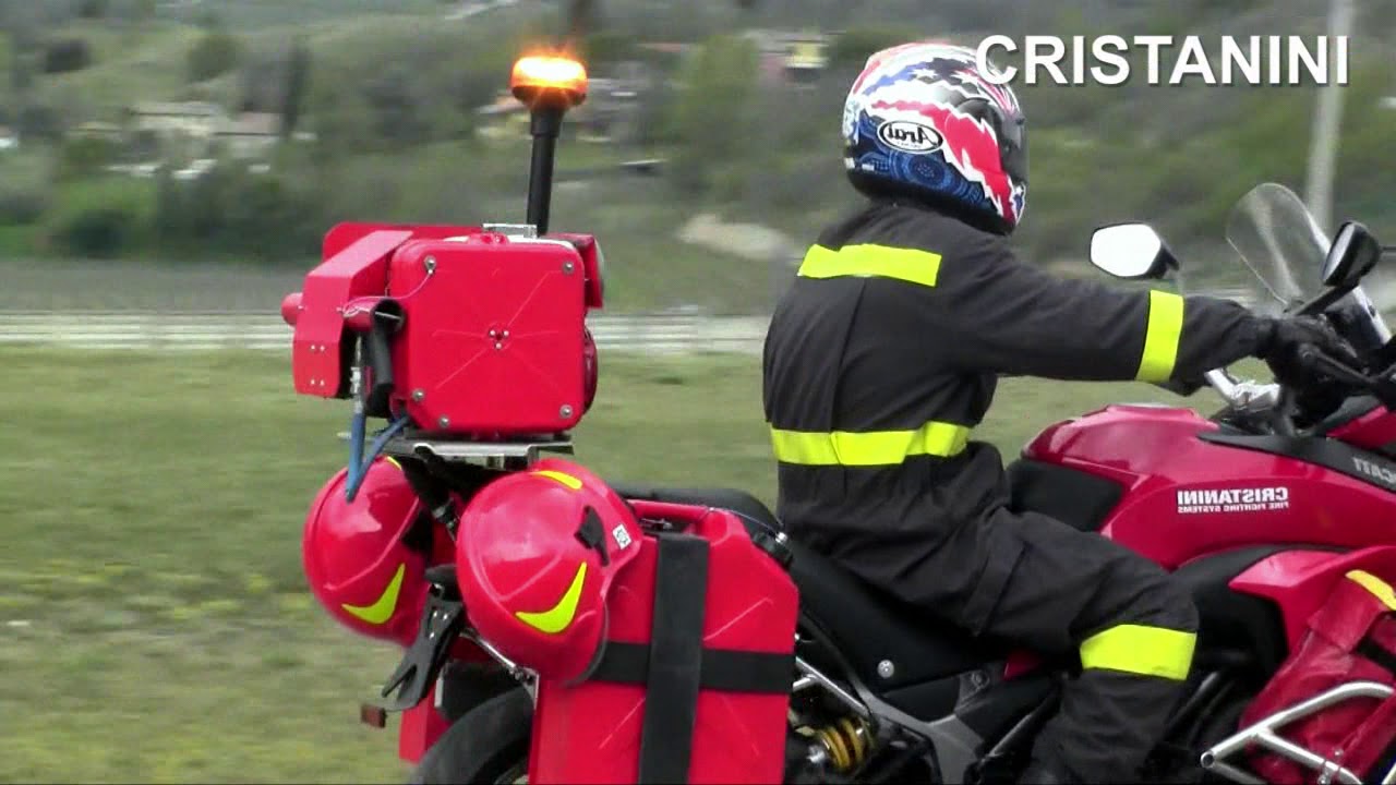 Fire Motorbike