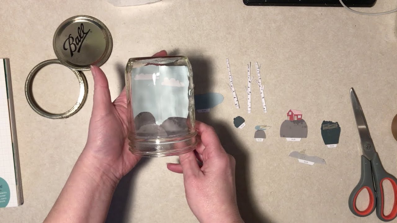 Making A Paper Terrarium - YouTube