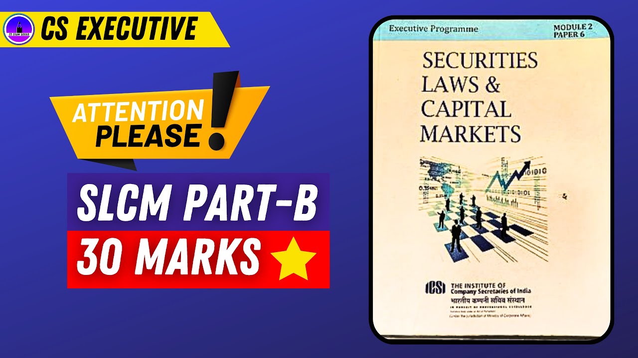 Most Important Question for SLCM PART - B | DECEMBER 2023 EXAM - YouTube