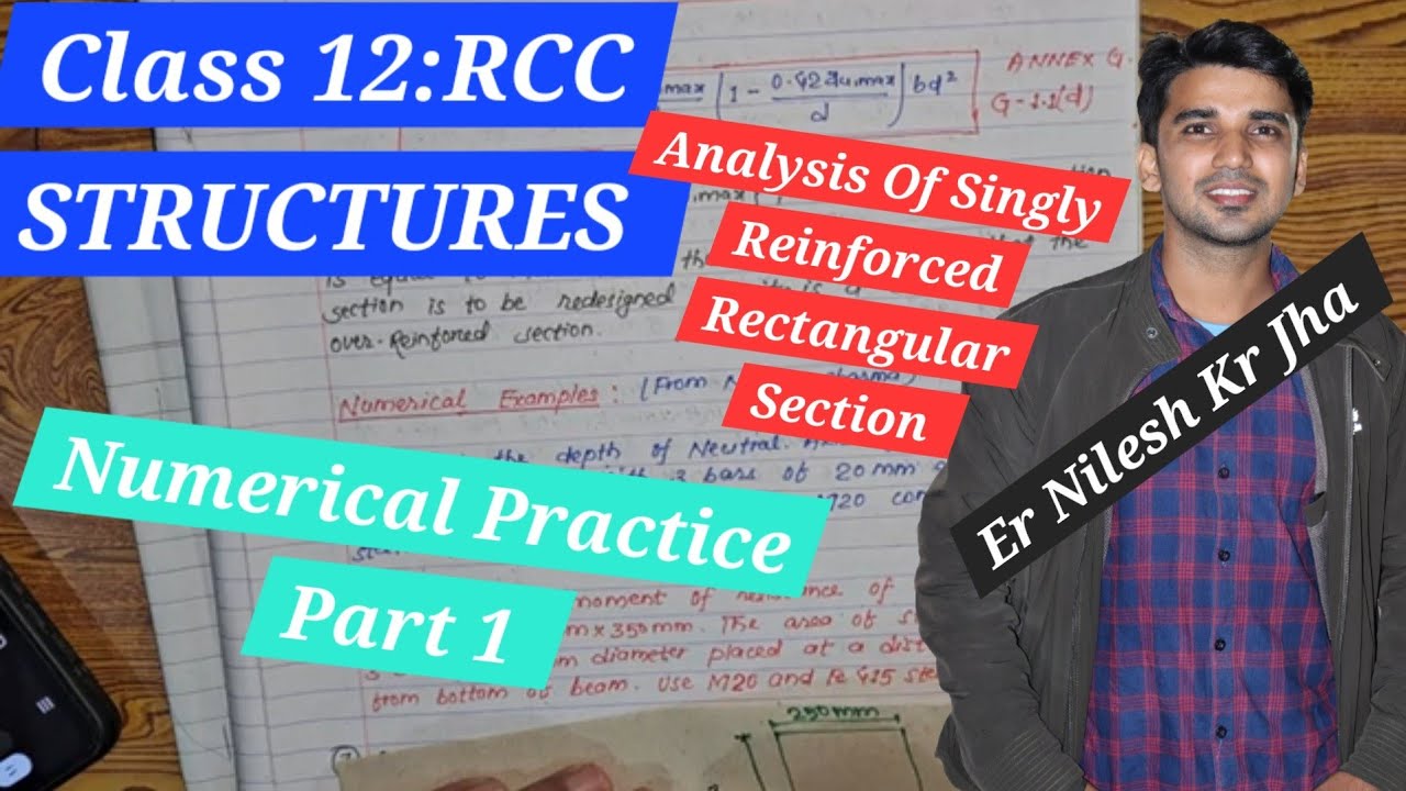 #3 | Class 12:RCC | Chapter 3 | Numerical practice | Analysis Of Singly ...