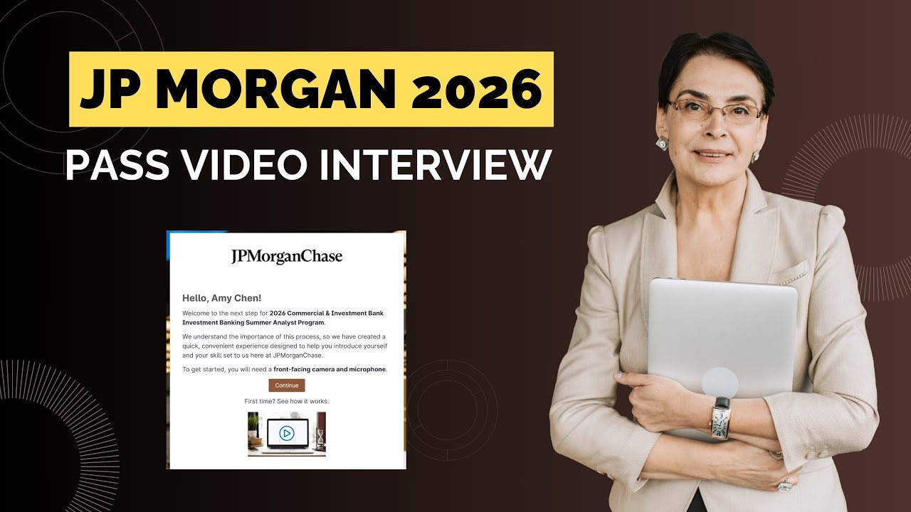 How to Prepare JP Morgan 2026 HireVue Video Interview in 10 Minutes ...