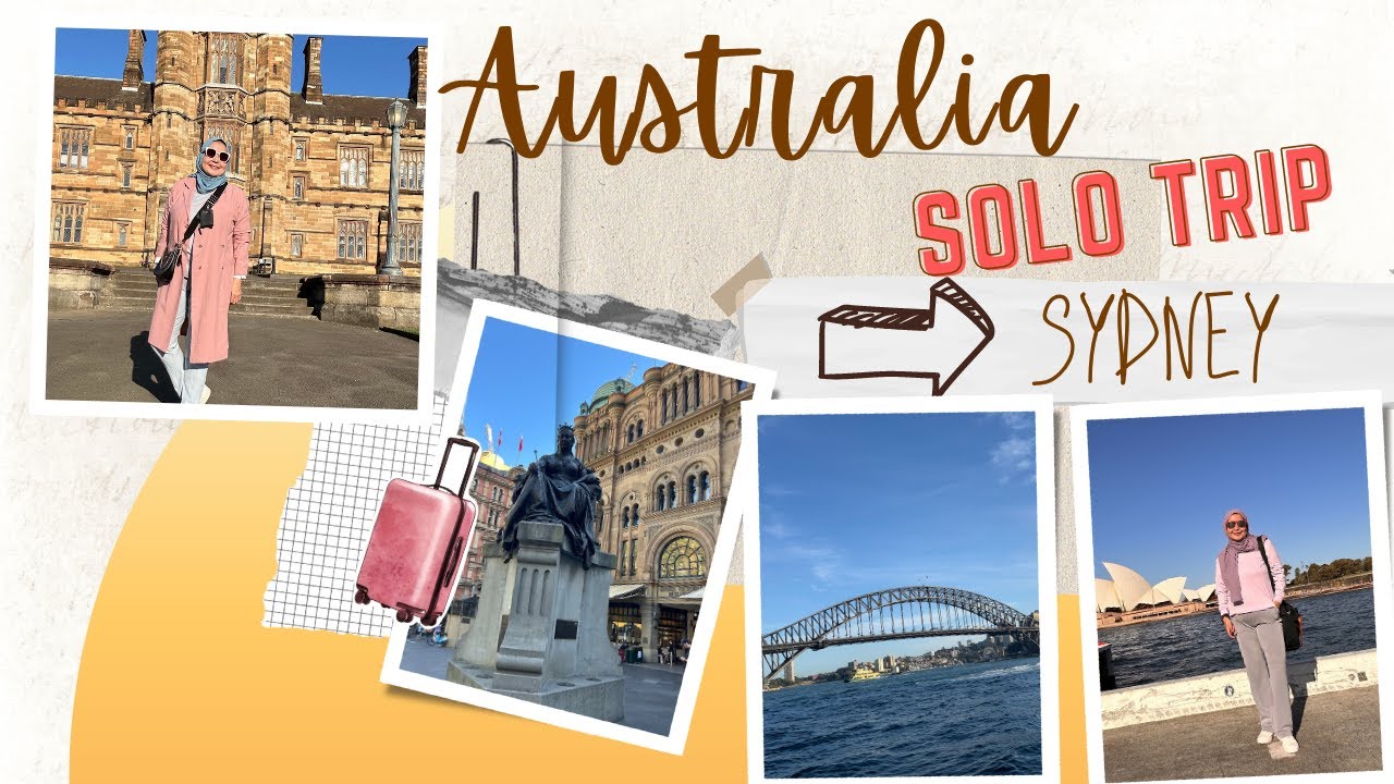Australia Solo Trip Vlog: SYDNEY - YouTube