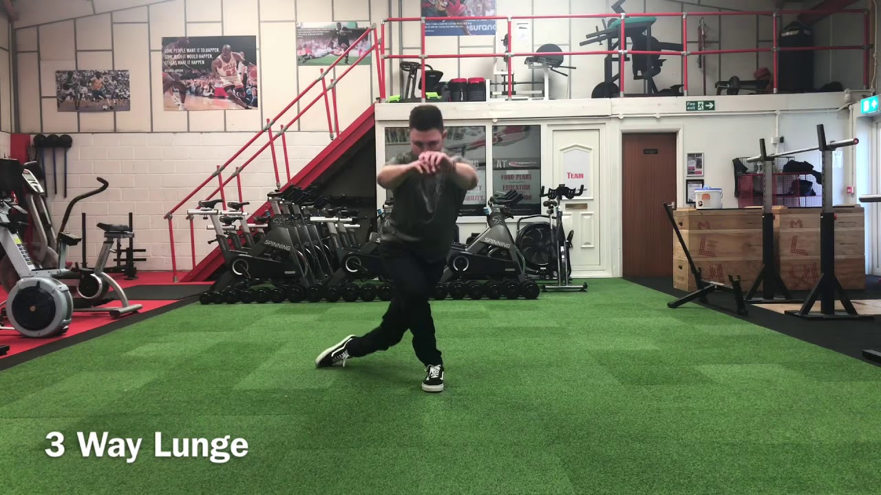 ACTIVATION SERIES | 3 WAY LUNGE - YouTube
