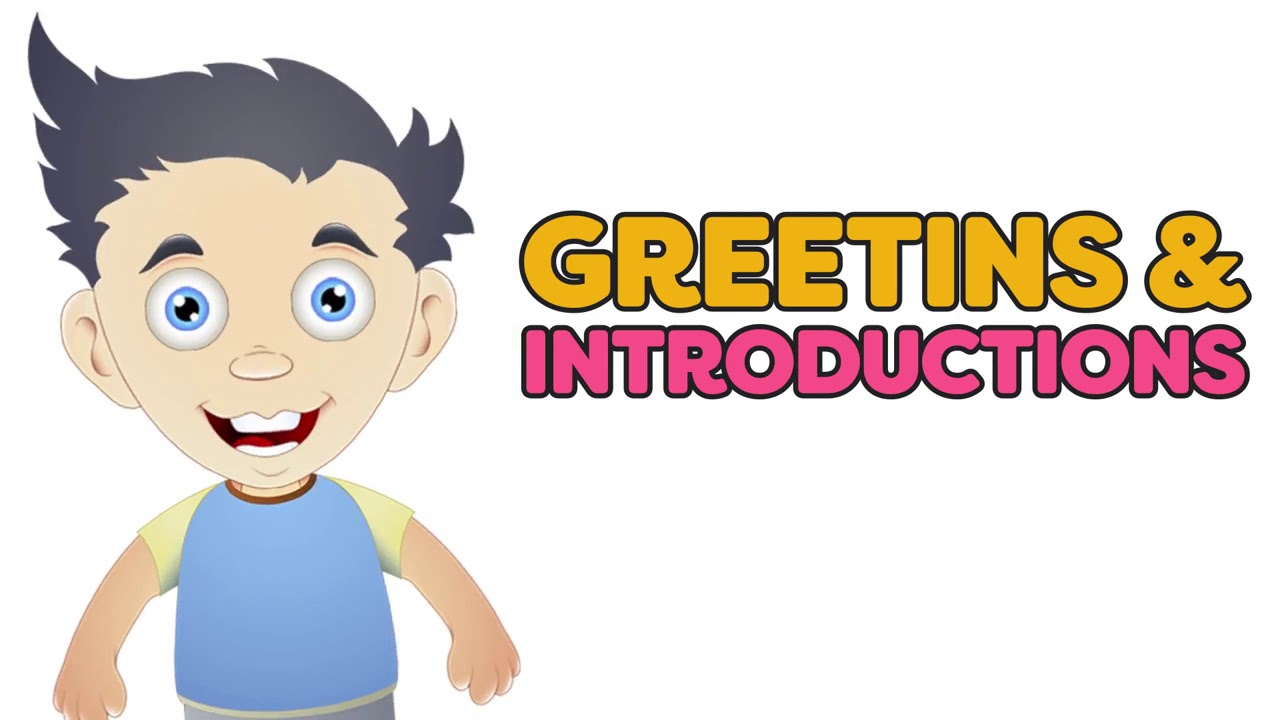 English "greetings" 2nd Grade semester 1 - YouTube