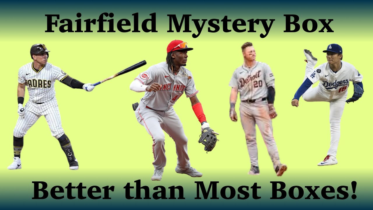 Fairfield Mystery Baseball Box Road Trippin’! - YouTube
