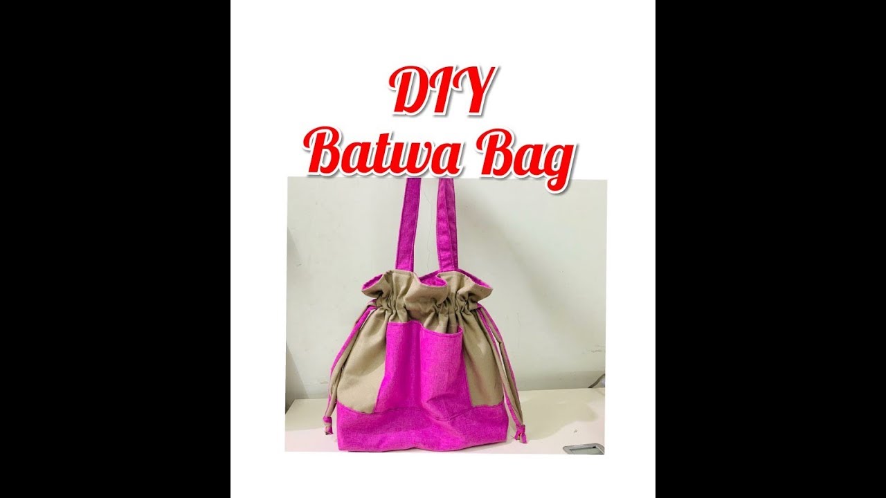DIY Batwa Bag - YouTube