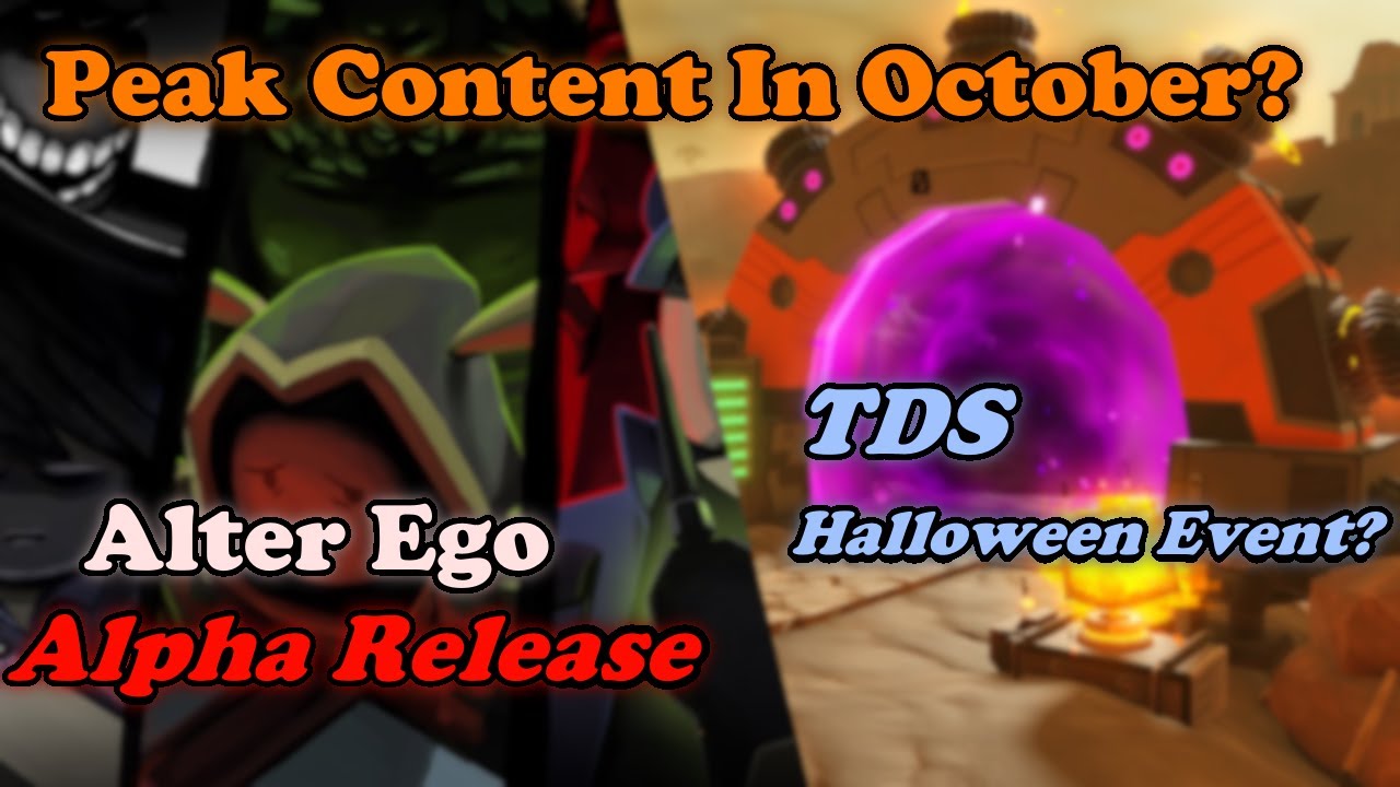 Paradoxum Games' Big Plans For October? || TDS Halloween Event + Alter ...