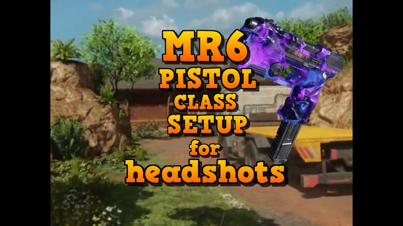 MR6 pistol class setup for head shots black ops 3 dark matter gameplay ...