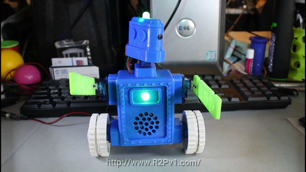 BillyBot rev 8 Talks & Sings - YouTube