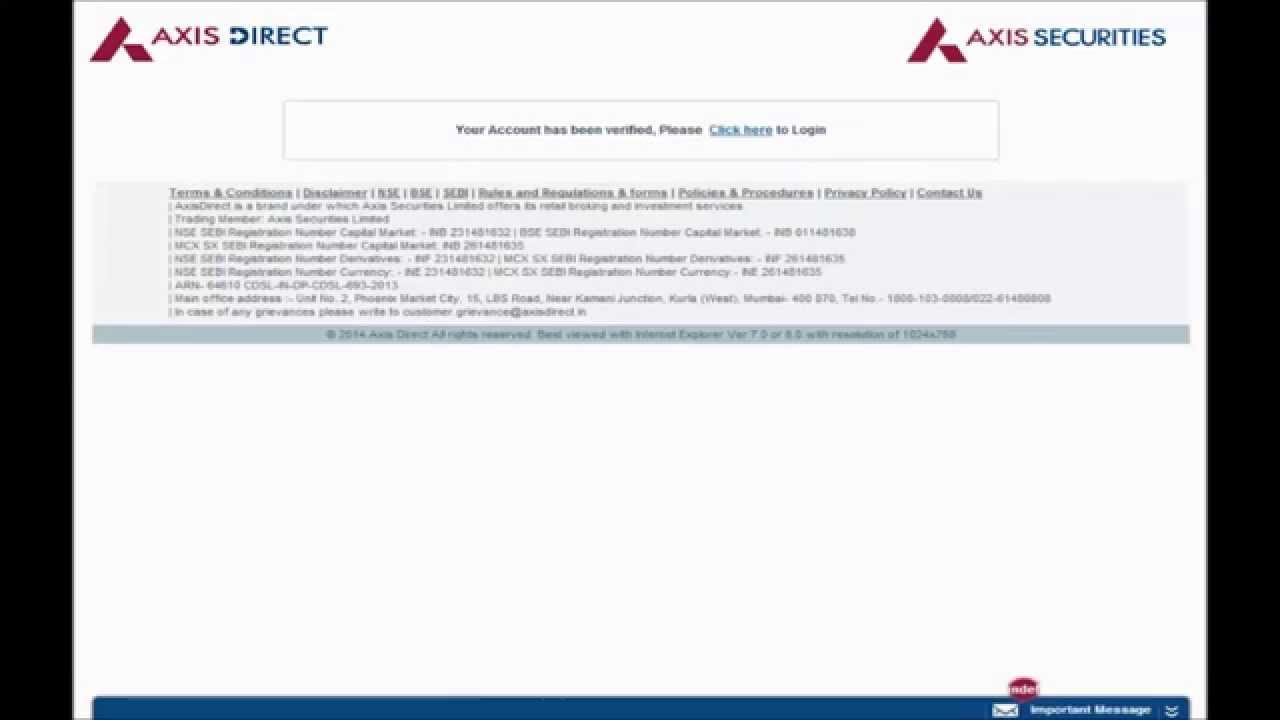 Quick Learning Series: First Time Login & Trade - YouTube