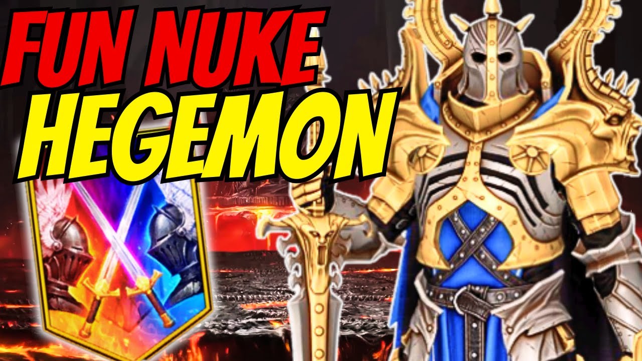 LIVE ARENA END GAME F2P HEGEMON IS A MENACE TODAY! | RAID: SHADOW ...