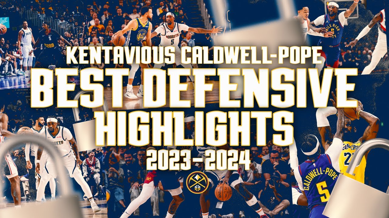 Best Of Kentavious Caldwell-Pope: Defense | Full 2023-24 Season 🎥 - YouTube