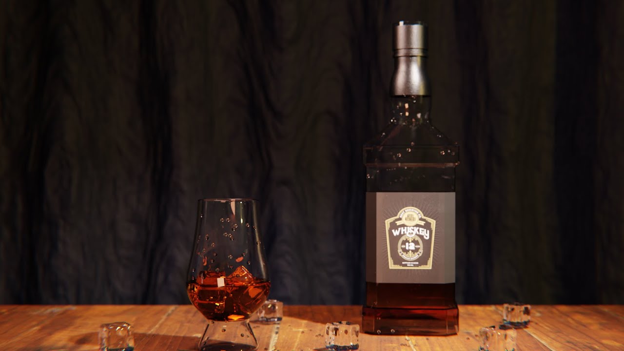 Whiskey Blender Loop Animation | Hype Studios - YouTube