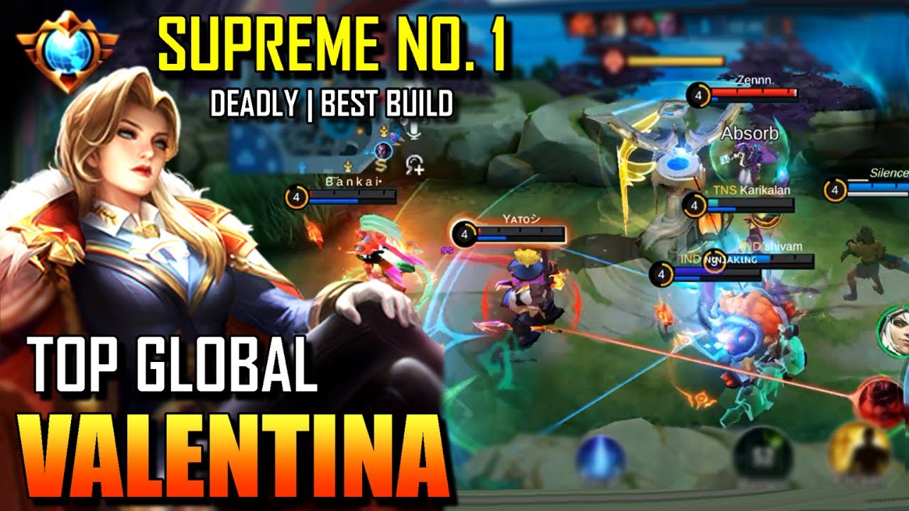 Valentina Best Build 2023 | Top Global Valentina Build and Gameplay ...