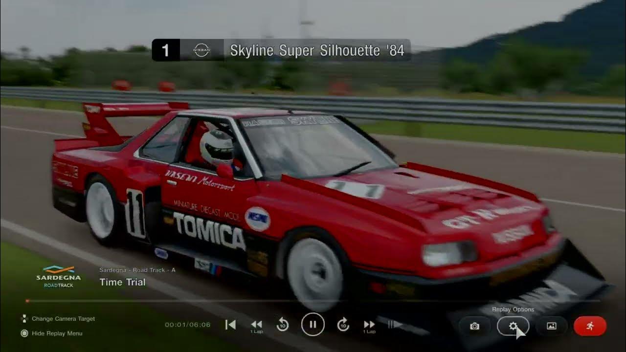 GT7 skyline super silhouette'84 800pp tune - YouTube