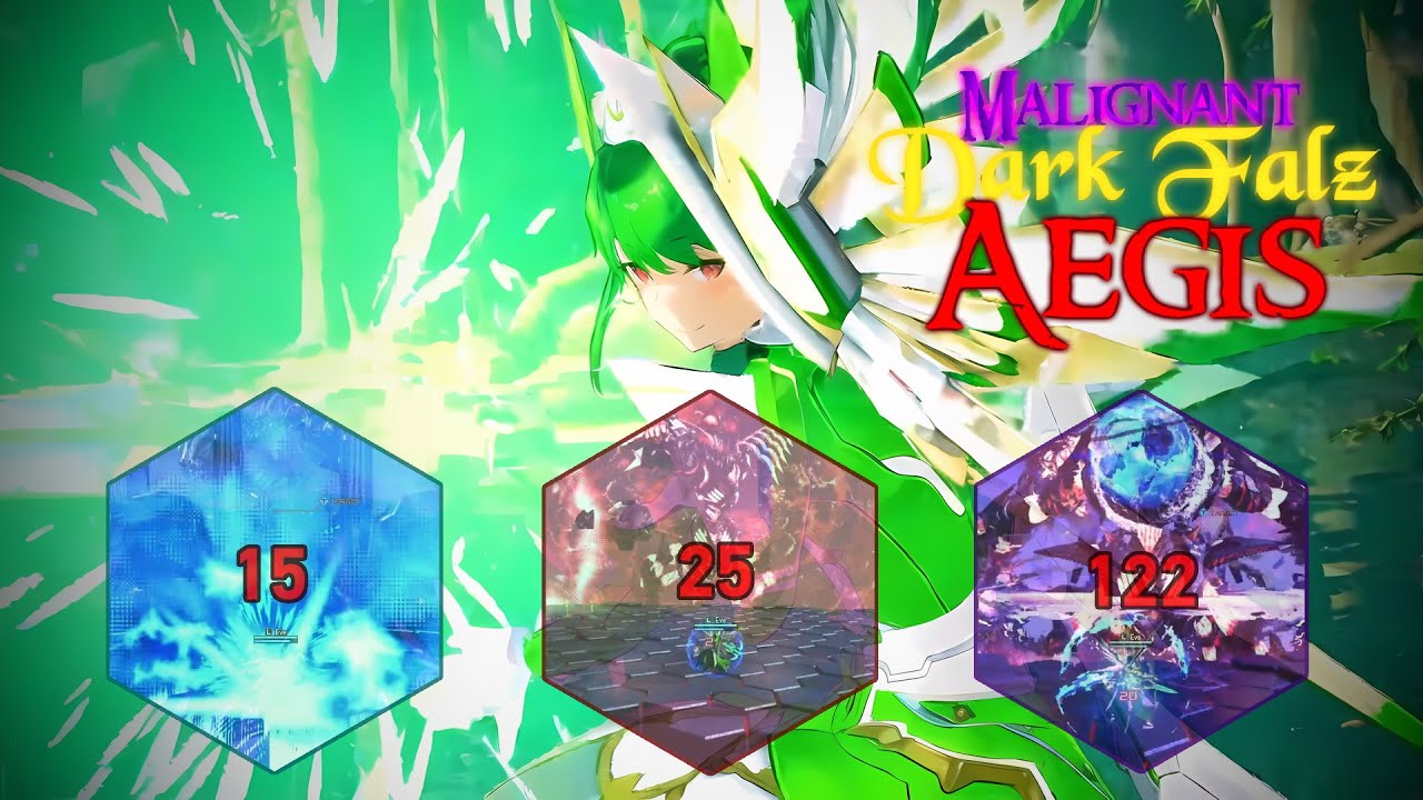 Tankiest Meme Build vs Malignant Dark Falz Aegis [PSO2:NGS] - YouTube