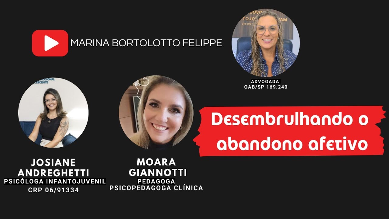 "Desembrulhando o abandono afetivo" - Josiane e Moara - #001 - Marina Bortolotto Podcast - YouTube