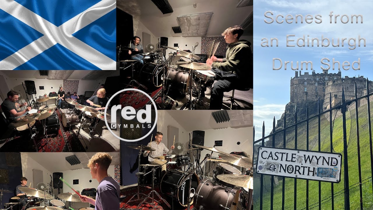 Scenes from an Edinburgh Drum Shed October 2023 - YouTube