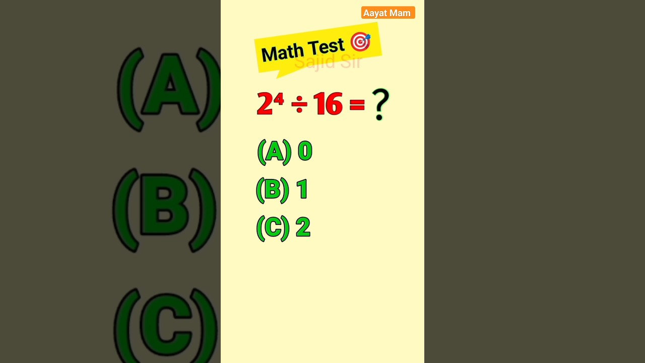 Math Test 😳|| Only genius Comment || #shorts #math - YouTube