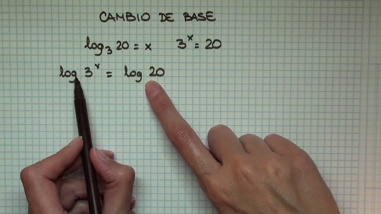 Logaritmos Cambio De Base YouTube