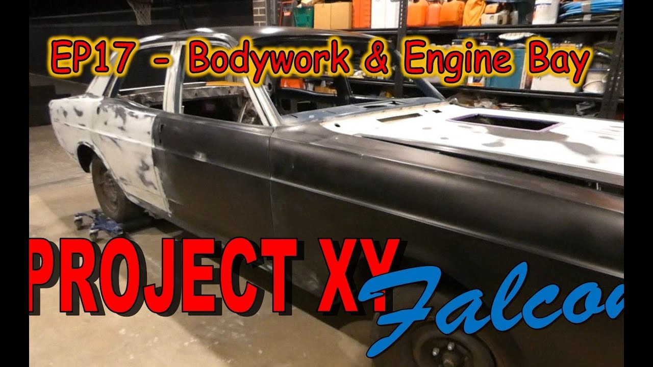 Project XY FALCON - EP17 Bodywork & Engine Bay - YouTube