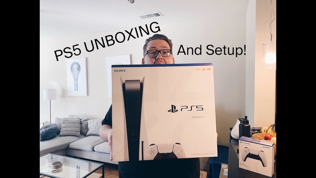 PS5 Unboxing and Setup! | PlayStation 5 Bundle from GameStop! - YouTube