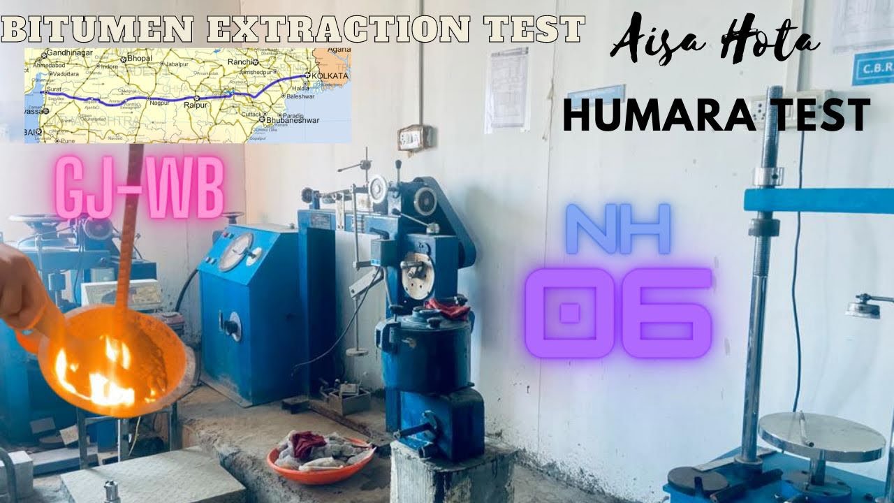Bitumen Extraction Test - YouTube