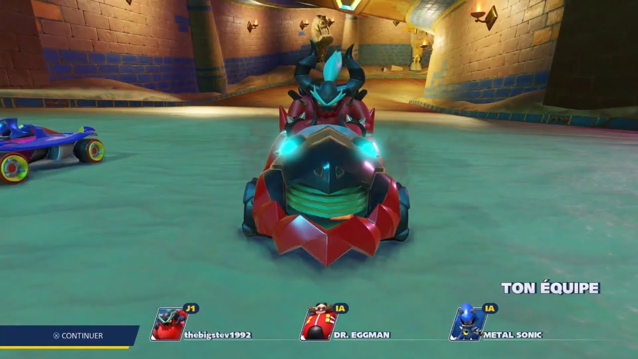 Team Sonic Racing PS4 : Zavok - YouTube