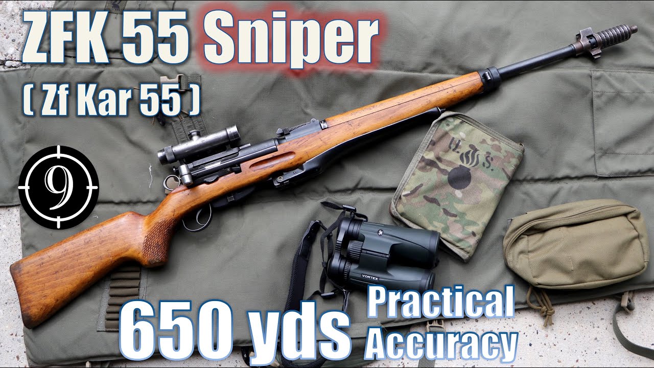 Swiss ZFK-55 Sniper Rifle to 650yds: Practical Accuracy (Feat BOTR...Zf ...