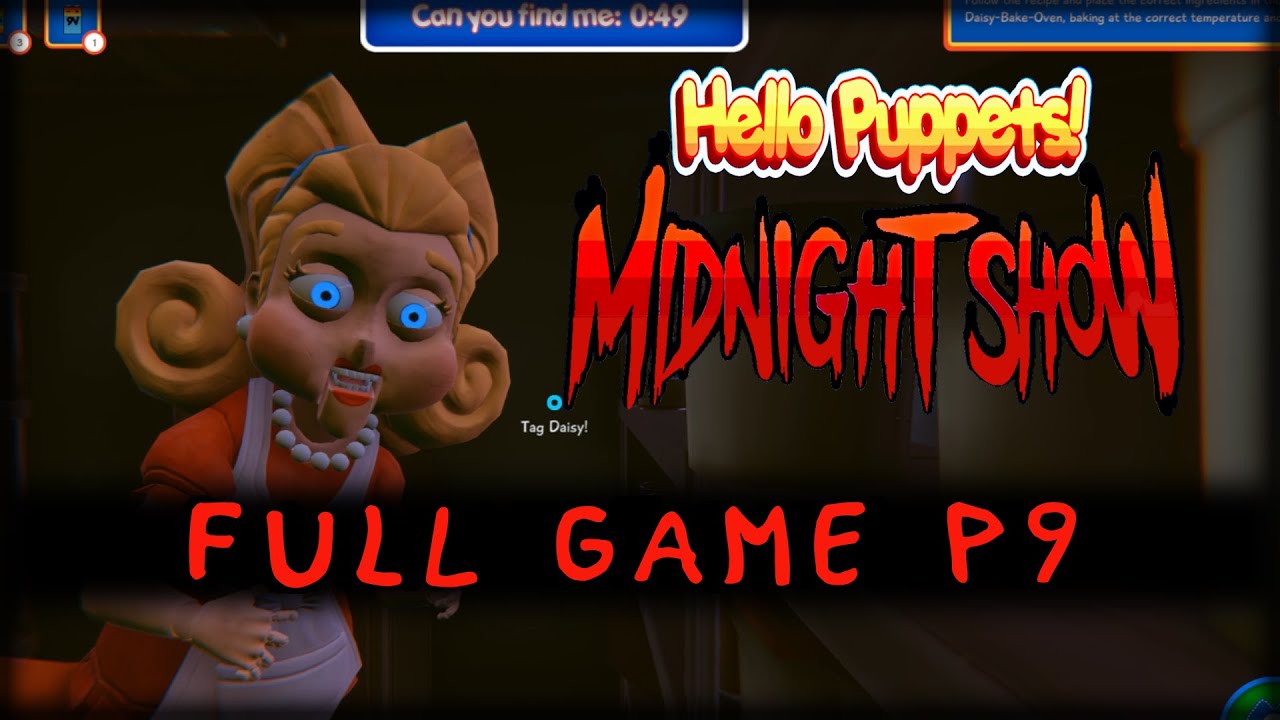 Hello Puppets Midnight Show - v1.02 - Daisy Danger on Medium (3rd stage ...