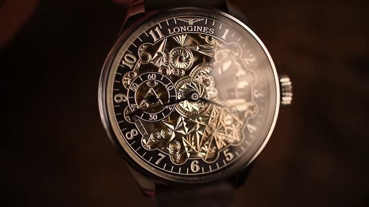Уникальные часы скелетон Skeleton LONGINES 1937 Лонжин от Patina Watch ...
