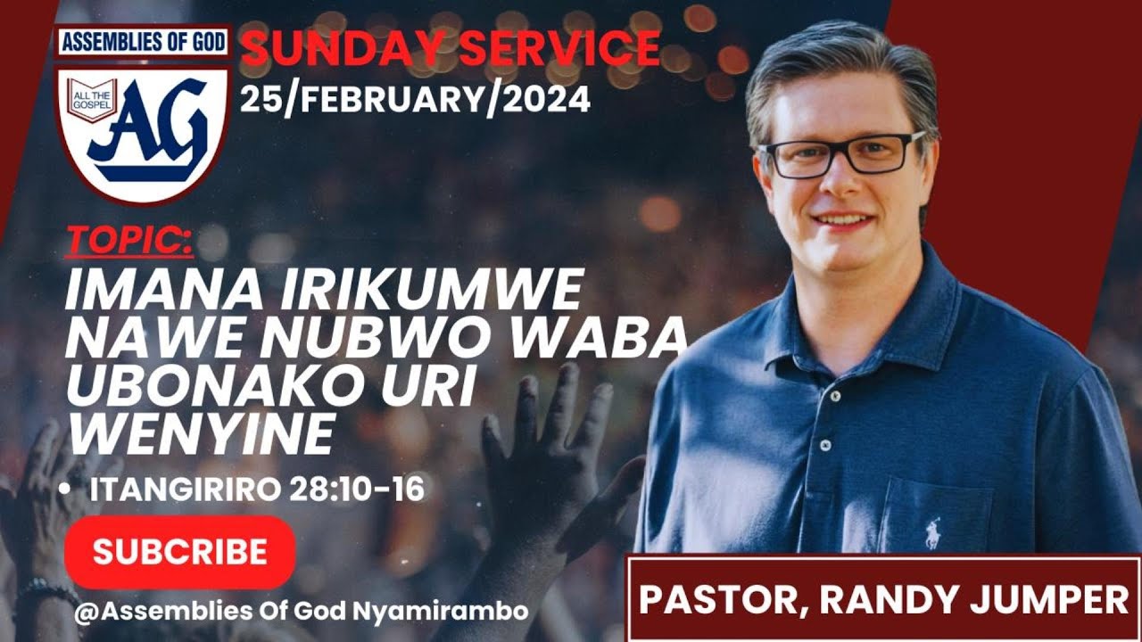IMANA IRIKUMWE NAWE NUBWO WABA UBONA KO URI WENYINE - Pastor Randy ...