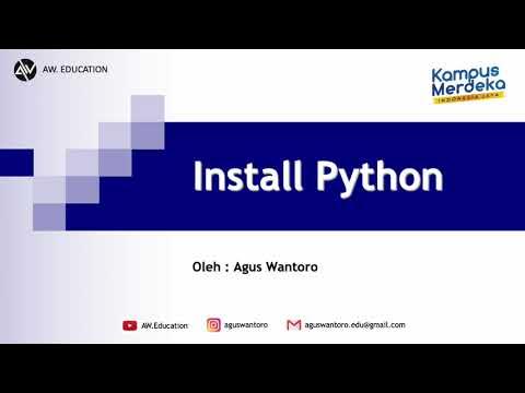 Cara download dan install python - YouTube