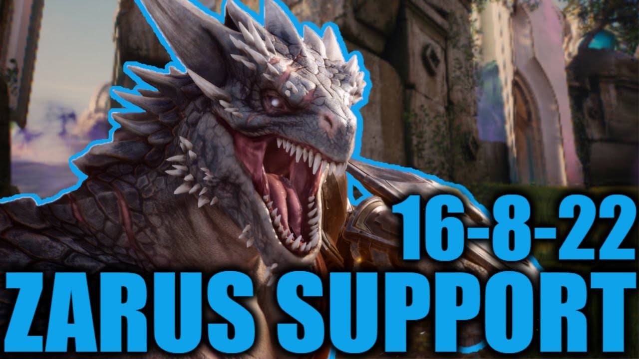 Zarus Might Be the Best Support - Predecessor Gameplay - YouTube