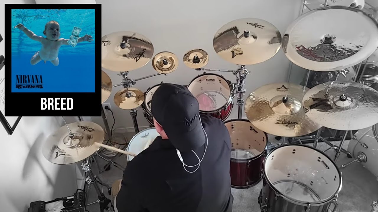Nirvana - Breed Drum Cover - YouTube