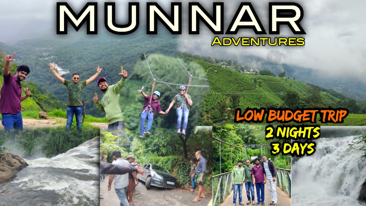 Munnar Trip Travel Vlog I Munnar Tourist places I Munnar adventure ...
