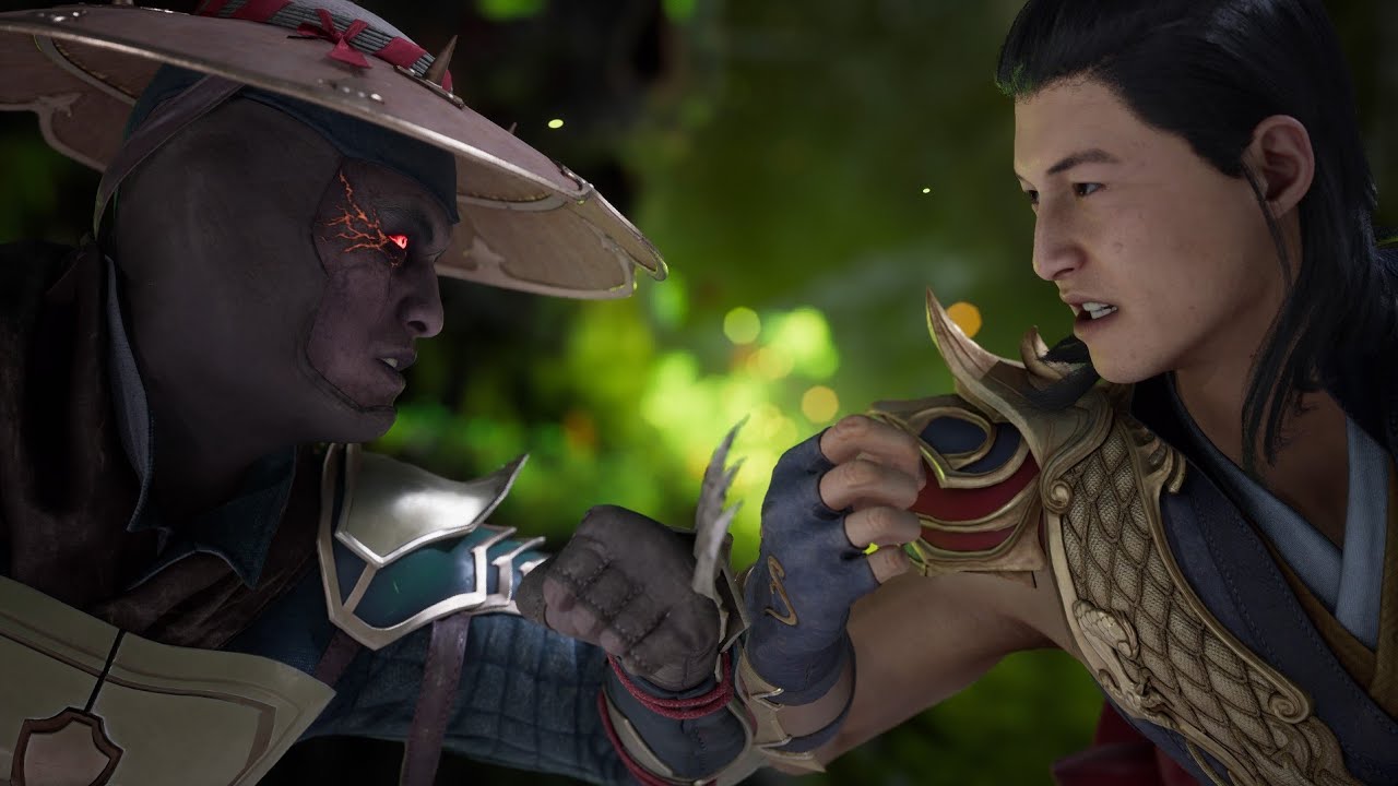 Titan Raiden vs Titan shang tsung (MK1 invasion boss fights last ...