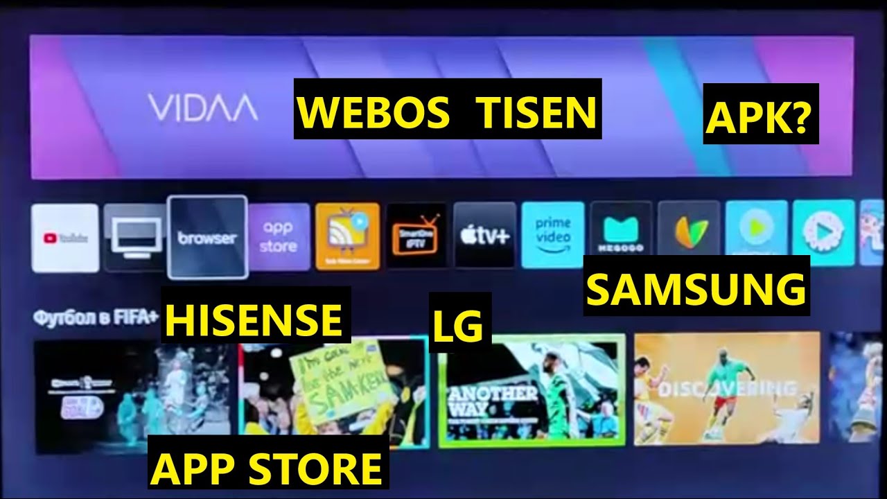 КАК установить APK файлы на телевизоры со Smart TV Hisense, Samsung и ...