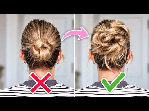DER ULTIMATIVE HAIR-HACK FÜR EINEN VOLUMINÖSEN MESSY BUN BEI FEINEM/DÜNNEM HAAR!