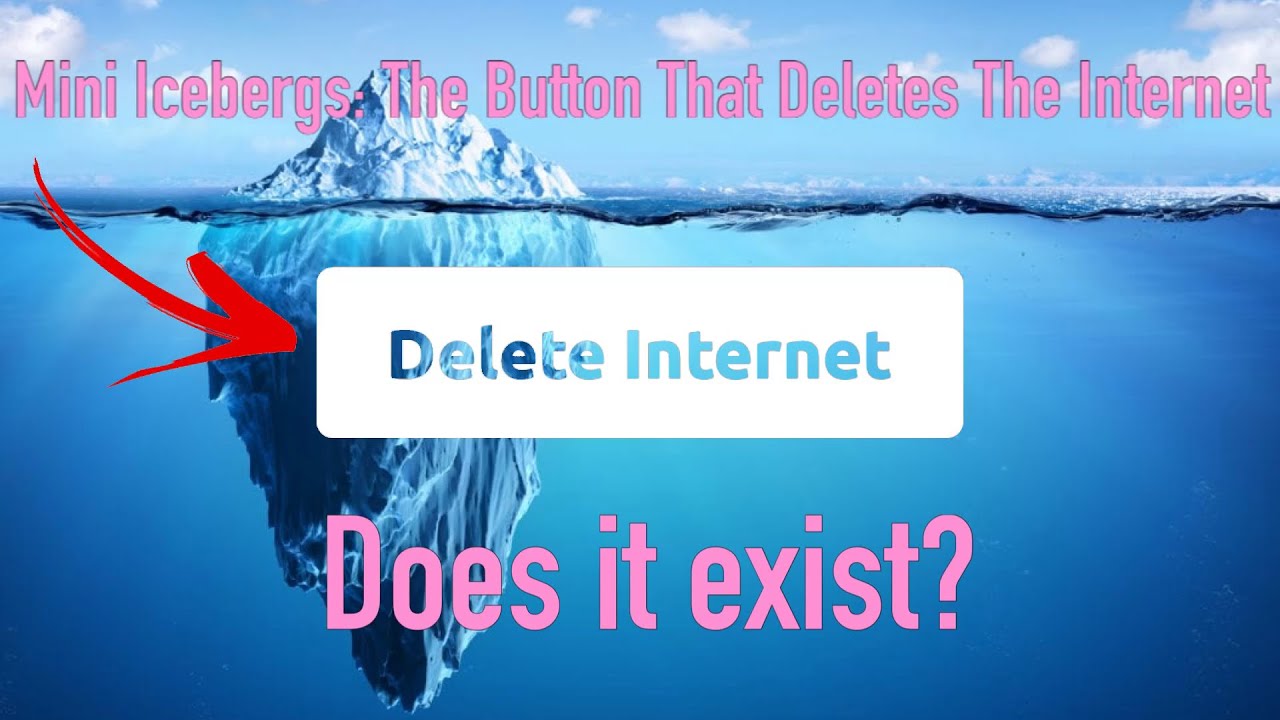 A Button That Can Delete The Internet? | Bite-Sized Icebergs #shorts - YouTube