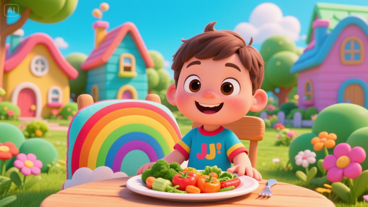 Yummy Veggies – Yes Yes Let’s Eat! | Popular Nursery Rhyme ...