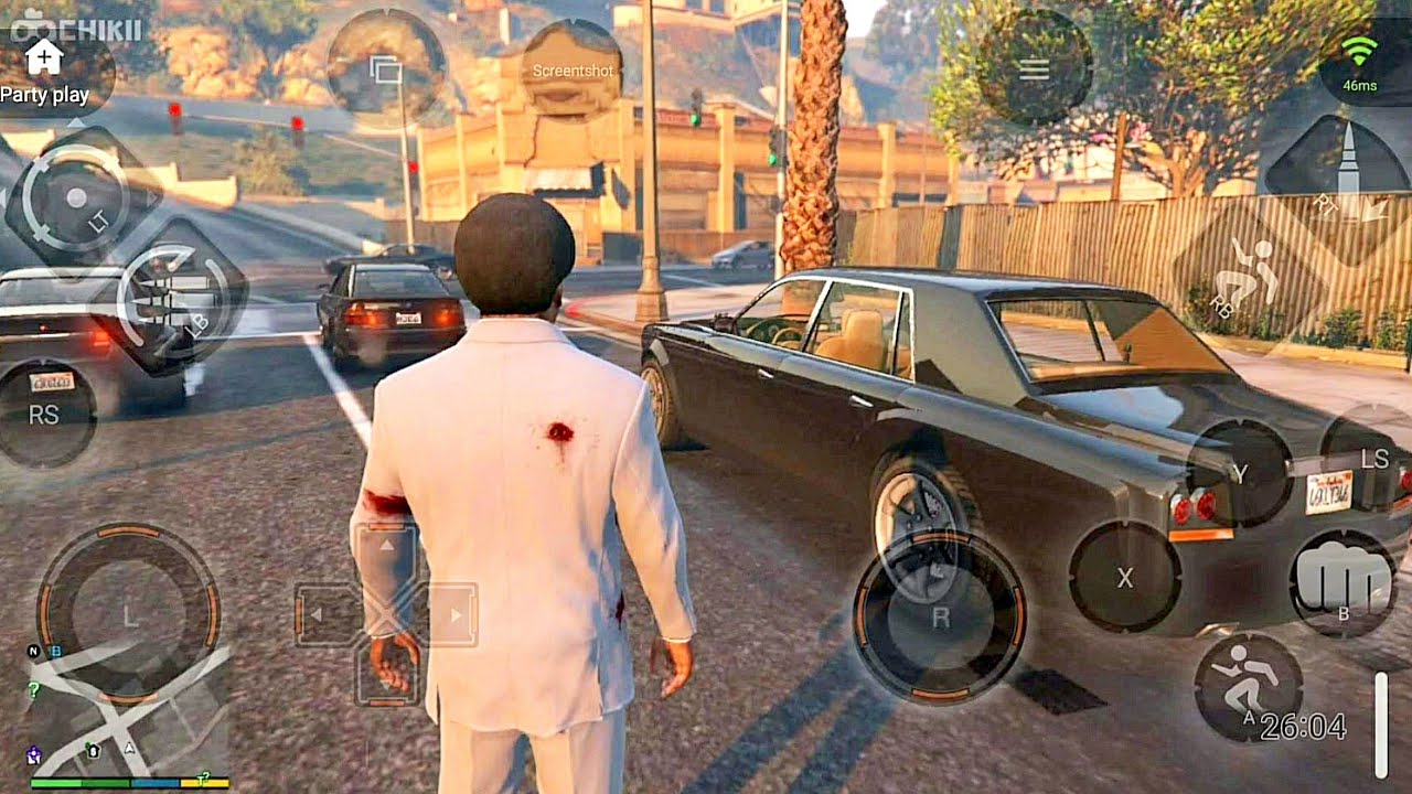 GTA 5 ANDROID GAMEPLAY GTA 5 | ON CHIKII CLOUD GAMING EMULATOR ANDROID ...