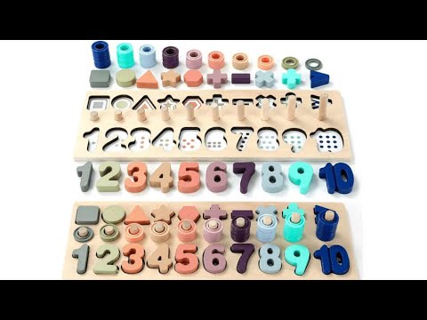 Best Learn Shapes, Numbers, 1 to 10 for Toddlers | Preschool Learning ...