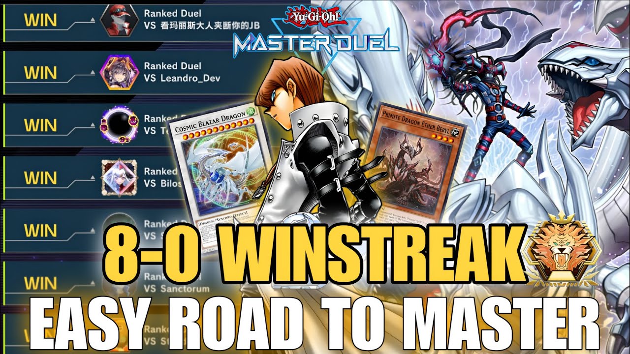 INSANE DECK! 8-0 WINSTREAK WITH BLUE EYES PRIMITE + MAGIA | YU-GI-OH ...